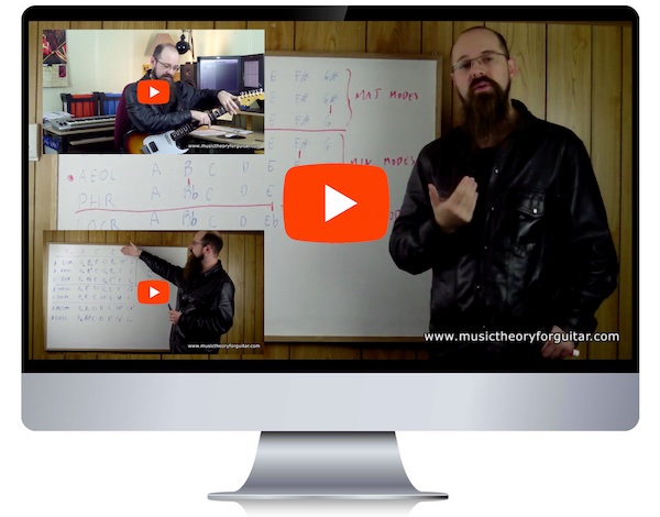 Music Theory Guitar Lessons: Scales And Modes Course
